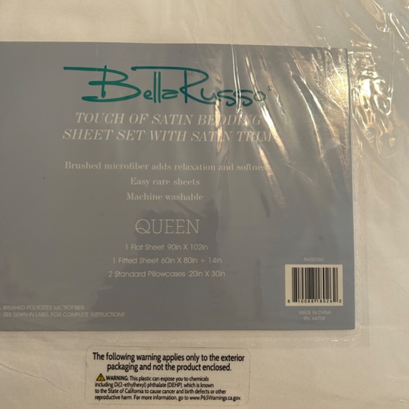Bedding | Bella Russo Satin Sheets | Poshmark